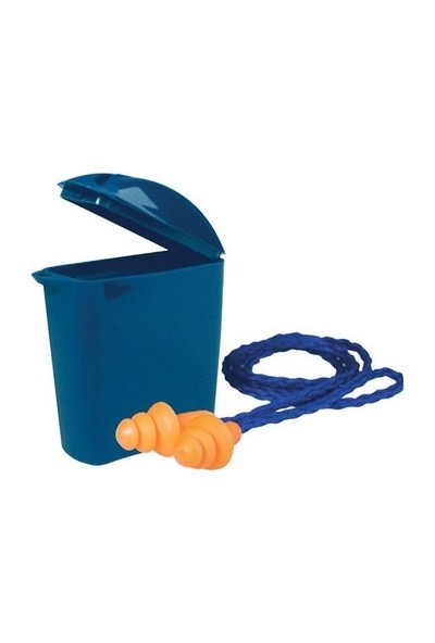 Sgs Genel Amaçlı Kordonlu Kulak Tıkaçları -Yıkanabilir Ipli Kulak Tıkacı 1 Çift