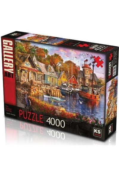 Ks Puzzle 23504 The Harbour Evening 4000 Parça