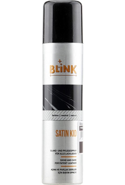 Blink Satın Kıd Rugan Açma Deri Parlatma Sprey Bakım Ürünü 250 ml Blink Satın Kıd Rugan Açma Deri Parlatma Sprey Bakım Ürünü 250 ml