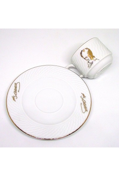 Güral Porselen Fincan Takımı 6 Kişilik