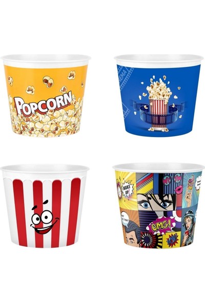 Titiz 4'lü Mısır Cips Kovası Titiz 4'lü Mısır Cips Kovası