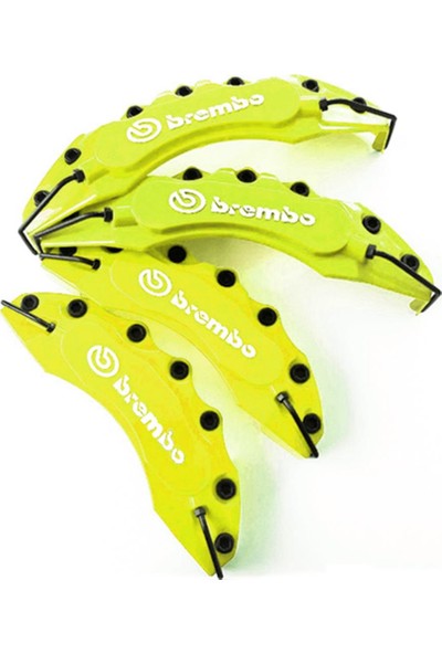 Meliset Brembo Kaliper Kapağı 4'lü Set Sarı Özel Kutu Korumalı Gönderim Meliset Brembo Kaliper Kapağı 4'lü Set Sarı Özel Kutu Korumalı Gönderim