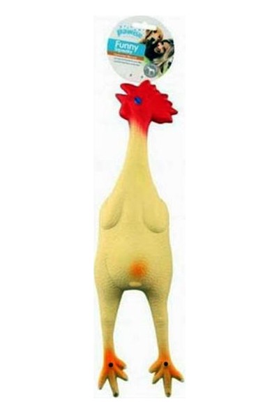 Pawise Lateks Tavuk Köpek Oyuncağı S 24cm