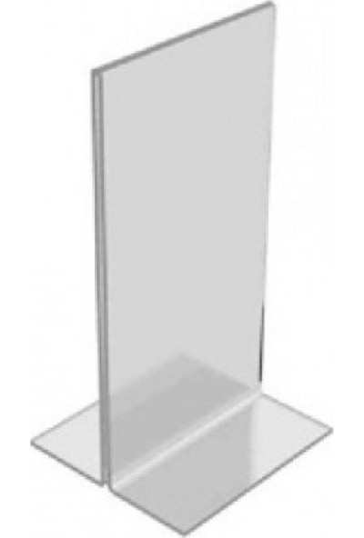 Pleksiart A6 T Tipi Dikey Pleksi Föylük - 20 Adet Pleksiart A6 T Tipi Dikey Pleksi Föylük - 20 Adet