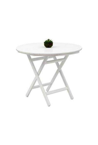 Bahçeci Buzludja Masa 70'lik Beyaz