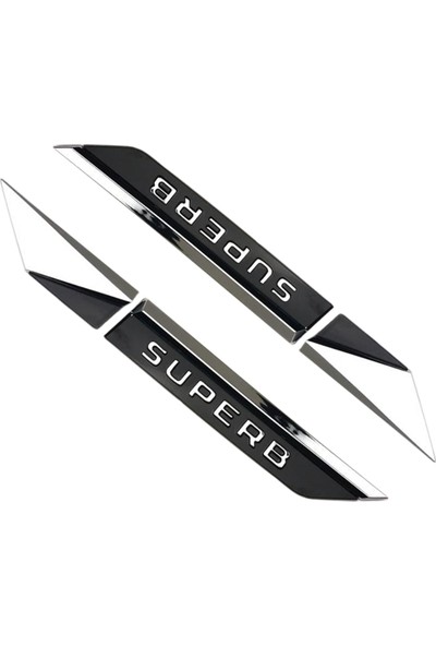 Superb 4'lü Çamurluk Logosu / YACI132 Superb 4'lü Çamurluk Logosu / YACI132