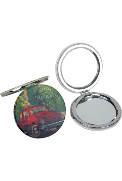 Hediyekanalı Araba Temalı Cep Aynası