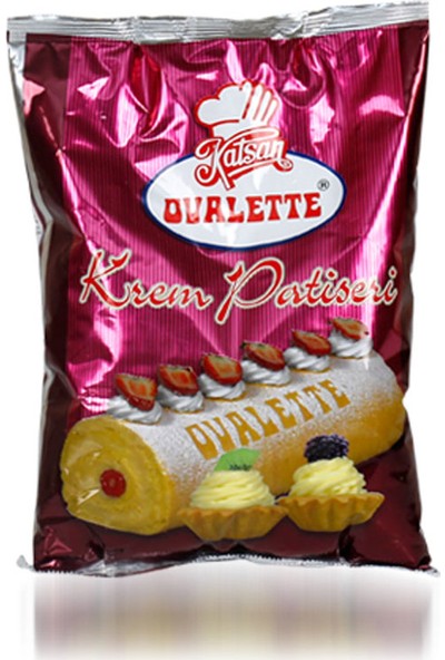 Katsan Ovalette Ovalette Krem Patiseri Toz 1 kg Katsan Ovalette Ovalette Krem Patiseri Toz 1 kg