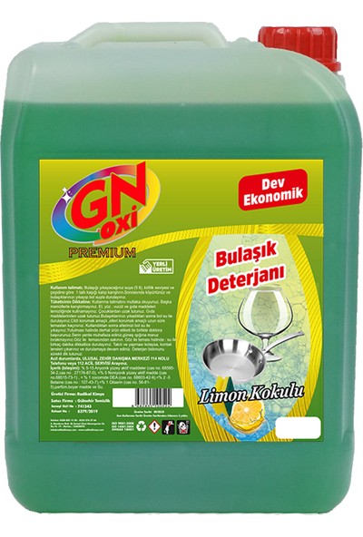 Gnoxi Premium Bulaşık Deterjanı 4 kg