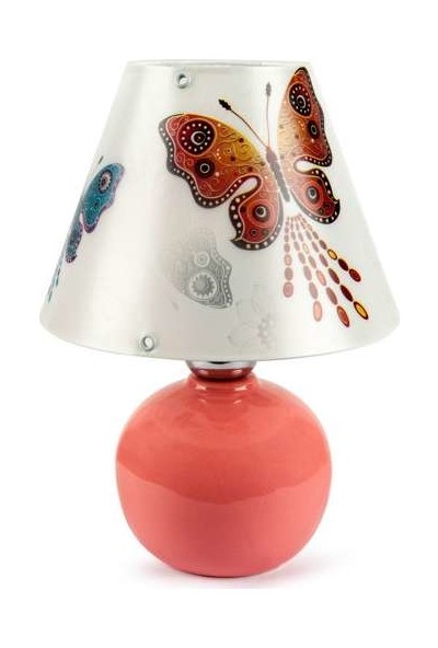 Güngörür Seramik Kelebek Abajur