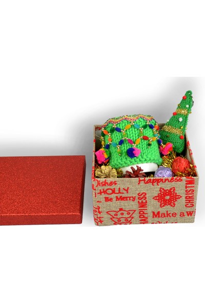 Promata Reklam Çam Ağacı Yılbaşı Hediye Sepeti