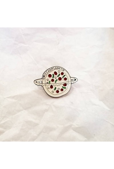 Ema Satürn Rozet Broş Aksesuar