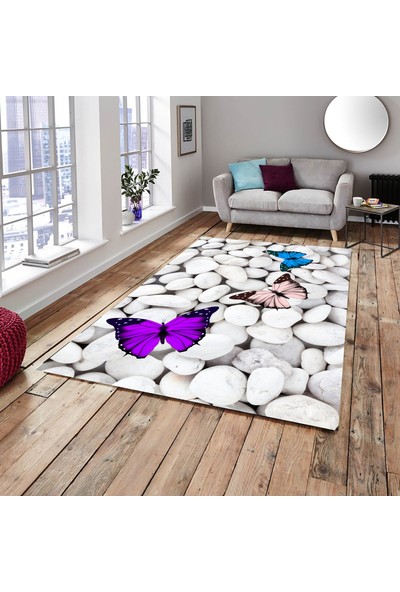 Mini aksesuar Lastikli Kadife Halı Örtüsü