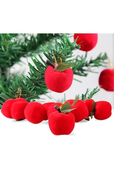 Leva House Yılbaşı Süsü Elma 12'li
