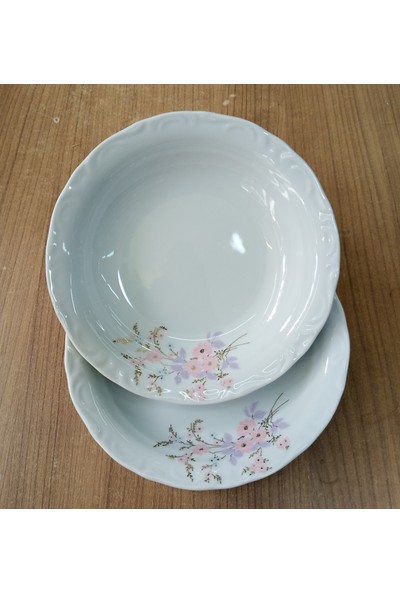 Porland 6 Lı 17 cm Yemek Tabağı