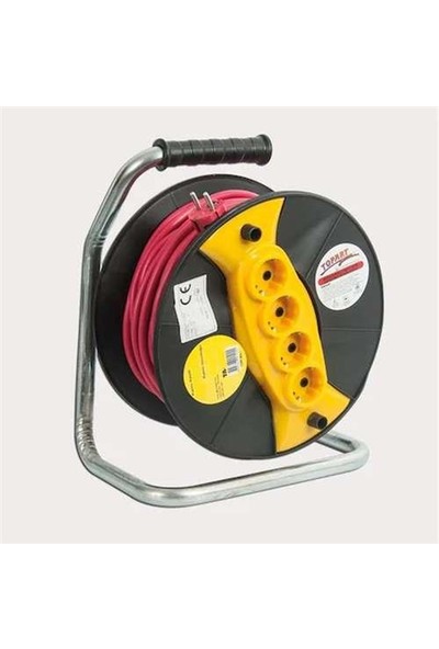 TOPART makaralı Uzatma Kablo 3 x 1,5 x 20 m- Topart TOPART makaralı Uzatma Kablo 3 x 1,5 x 20 m- Topart