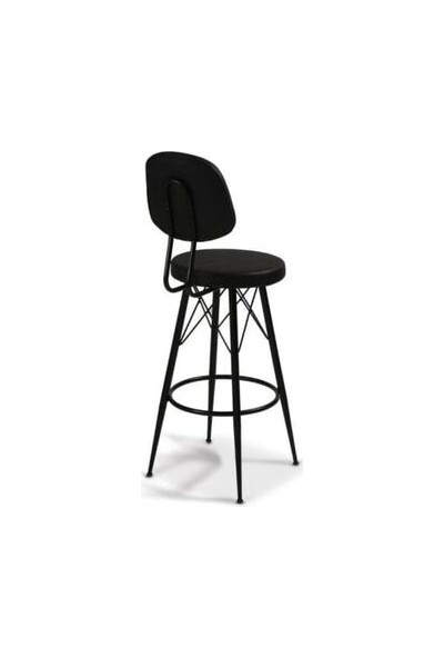 J&S Quality Mutfak Bahçe Cafe Bar Salon Yemek Masa Konforlu Metal Ayaklı 75.cm Sandalye J&S Quality Mutfak Bahçe Cafe Bar Salon Yemek Masa Konforlu Metal Ayaklı 75.cm Sandalye