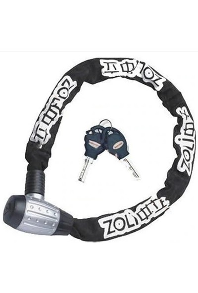 Zhongli Zincir Kilit Anahtarlı 6X1200 Motosiklet Kilit Anahtarlı