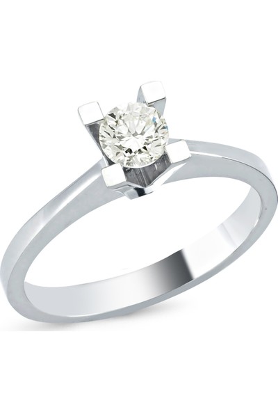 Pırlant 0.40 Karat Tektaş Pırlanta Yüzük