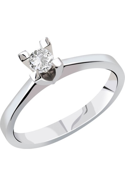 Pırlant 0.23 Karat Tektaş Pırlanta Yüzük
