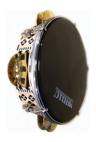 Profesyonel Dövme Pirinç Zilli Def