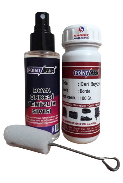 Point Care A Poınt Point Care Bordo Deri Boyası Döşeme Mont Çanta Ayakkabı Kemer Boyası Point Care A Poınt Point Care Bordo Deri Boyası Döşeme Mont Çanta Ayakkabı Kemer Boyası