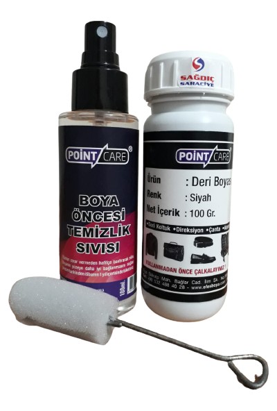 Point Care A Poınt Point Care Siyah Deri Boyası Döşeme Mont Çanta Ayakkabı Kemer Boyası 2834576 Point Care A Poınt Point Care Siyah Deri Boyası Döşeme Mont Çanta Ayakkabı Kemer Boyası 2834576