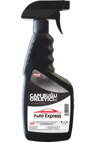 Auto Express Türkiye Ae Buğu Önleyici Sprey 500 ml