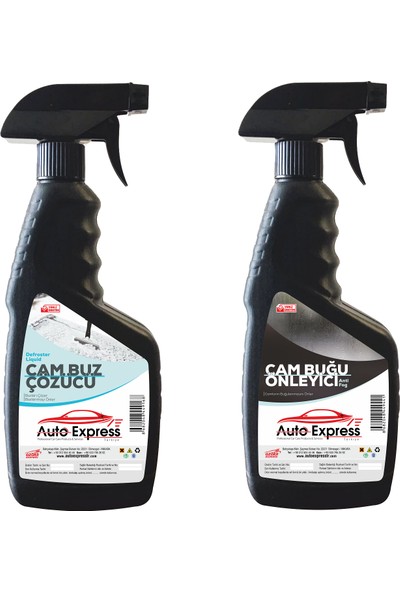 Auto Express Türkiye Auto Express Set Buz Buğu Önleyici