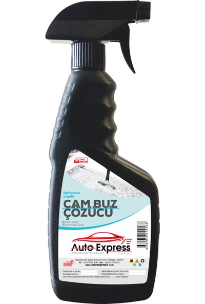 Auto Express Türkiye Autoexpress Cam Buz Çözücü 500 ml Auto Express Türkiye Autoexpress Cam Buz Çözücü 500 ml