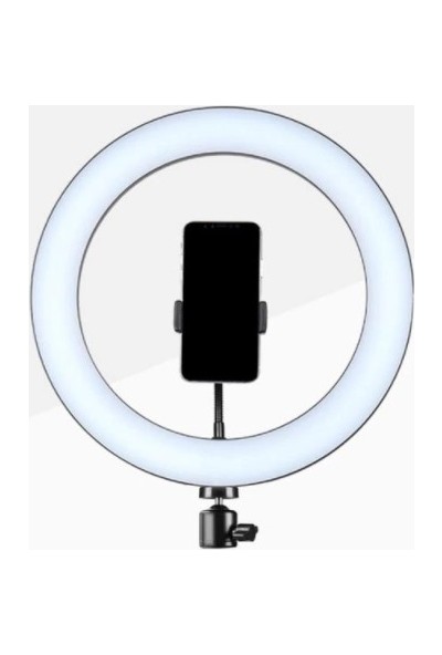 Wimbledon Ring Light Makyaj Selfie LED Işığı 10 Inç Tripot Ayaklı Wimbledon Ring Light Makyaj Selfie LED Işığı 10 Inç Tripot Ayaklı