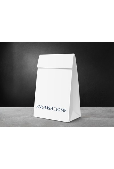 English Home Hediye Paketi Karton 3. Boy Beyaz 59X37X12 cm