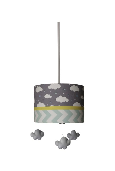 İnka Bulut Zigzag Desen Pofidik Süslü Çocuk Bebek Odası Avize Sarkıt İnka Bulut Zigzag Desen Pofidik Süslü Çocuk Bebek Odası Avize Sarkıt