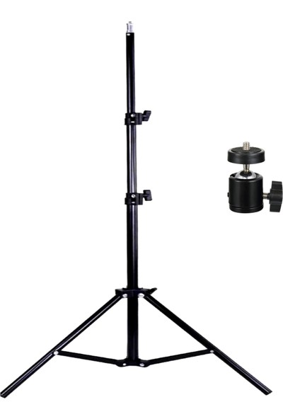 Kyrotech Tripod Işık Ayağı Ateş Ölçer Tripod Metal 2 Metre + 360 Derece Dönebilen Mafsal Kyrotech Tripod Işık Ayağı Ateş Ölçer Tripod Metal 2 Metre + 360 Derece Dönebilen Mafsal