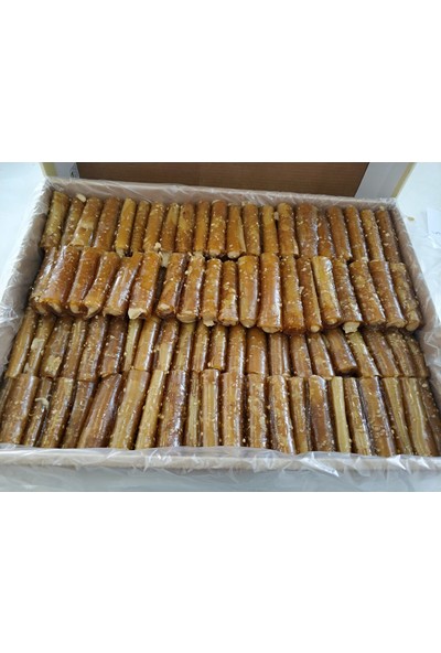 Organik Bahçem Ballı Pestil Burma Tatlısı Fındıklı