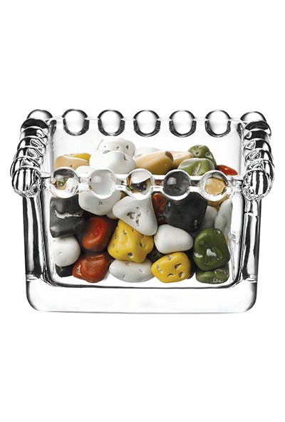 English Home Miny Cam Çerezlik 7X7X4 cm Şeffaf