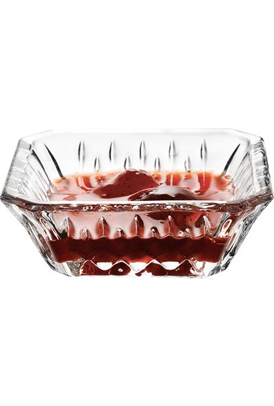 English Home Lucia Cam Çerezlik 8X8X3 cm Şeffaf