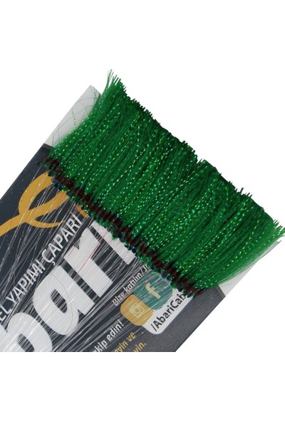 Abari Koyu Yeşil Organze Kıyı Çapari Kösteği 100 Ad 13 No Beyaz Iğne Abari Koyu Yeşil Organze Kıyı Çapari Kösteği 100 Ad 13 No Beyaz Iğne