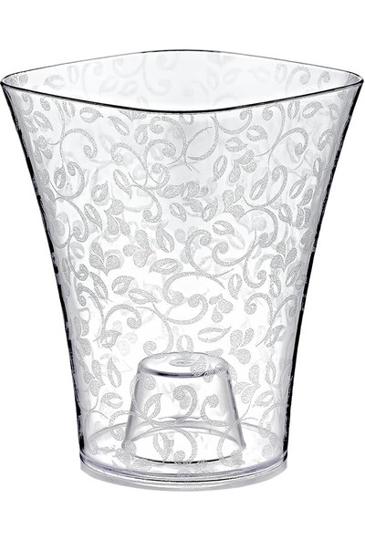 Holiday Plastart 1.4 Lt. Kristal Orkide Saksı | Şeffaf