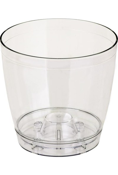 PlastArt Kristal Orkide Saksı | 1,5 lt.