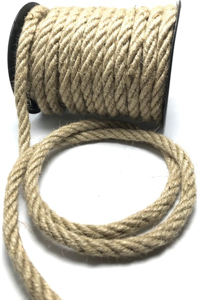 Çiçektuhafiye Halat Ip Jüt Kordon 8mm 10 Metre Çiçektuhafiye Halat Ip Jüt Kordon 8mm 10 Metre