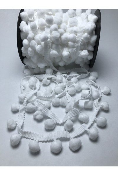 Çiçektuhafiye Şerit Ponpon 5 mt