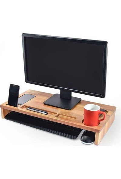 Wooden İstanbul Masaüstü Pc Monitör Standı Wooden İstanbul Masaüstü Pc Monitör Standı