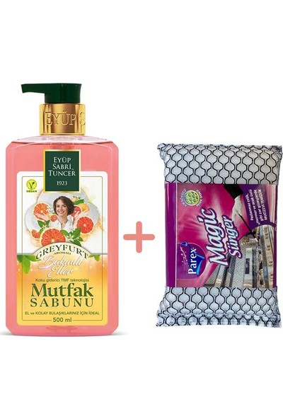 Eyüp Sabri Tuncer Bakımlı Eller Greyfurt Mutfak Sabunu 500 ml