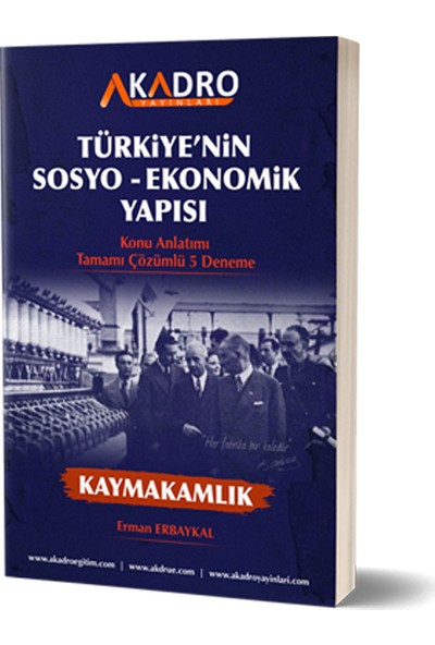 Türkiye'nin Sosyo-Ekonomik Yapısı - Erman Erbaykal