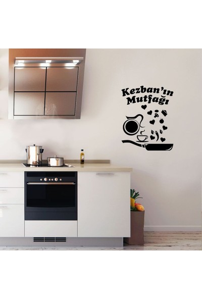 Aydın Reklam Kişiye Özel Mutfak Sticker