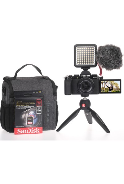 Fujifilm X-S10 Siyah + Xc 15-45MM Vlogger Hazır Kit