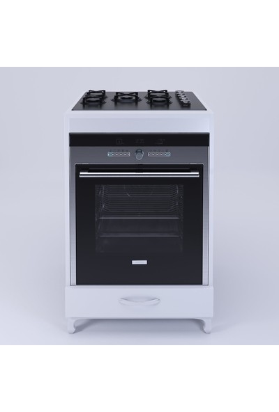 Kenzlife ankastre modülü kabini fosfat byz fırın ocak dolabı çekmeceli ayaklı