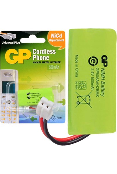 Gp T436 Kablolu 2.4V-500MA Siemens Gıgaset Telsiz Telefon Pili 661099 Gp T436 Kablolu 2.4V-500MA Siemens Gıgaset Telsiz Telefon Pili 661099
