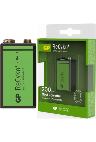 Gp 200 Ma 9 Volt Şarjlı Pil 661098